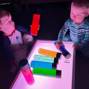 Led Light Table, Activity Sensory Sand Box, Homeschooling,preschool ...
