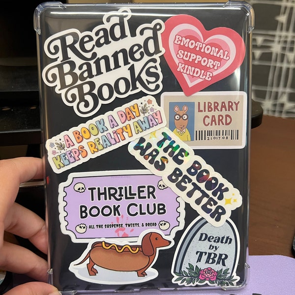 Thriller Book Club Sticker | Bookish Stickers | Gifts for Readers ...