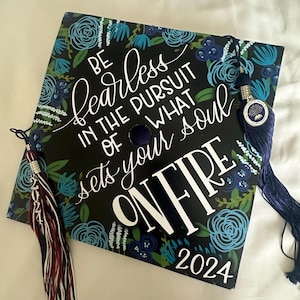 Big Heart Shape Little Minds Grad Cap Topper Graduation Gift Tassel ...