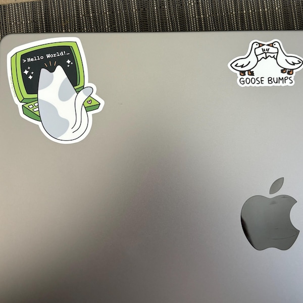 Goose Bumps Sticker, Funny Sticker, Goose Sticker, Funny Meme Decal for ...