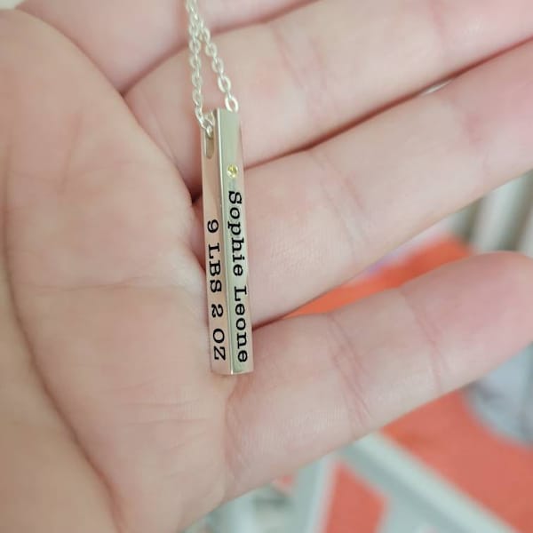 New Mom Necklace, First Time Mom Gift, New Mommy Gift, Present for New ...