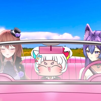 Starry Mic Celestial Vtuber Asset Microphone Stream Decoration Star ...