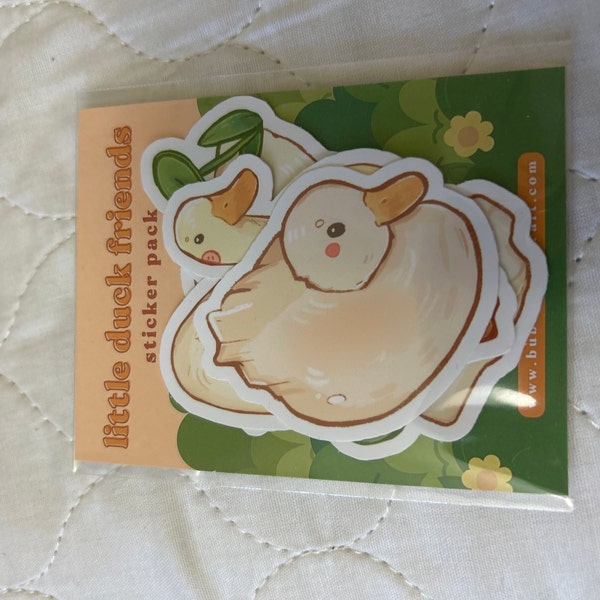 Duck Friends Sticker Pack | Duck Sticker | Matte Stickers | Laptop ...