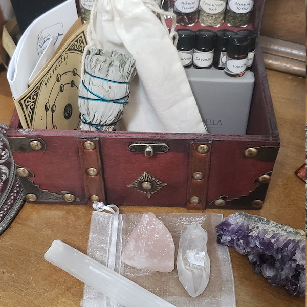 WITCHCRAFT KIT ~ Witch Alter Sets ~ Wand Kit ~ Witch Kits ~ Potion Kit ...