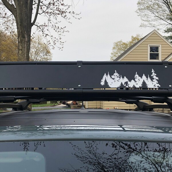 Bigfoot Tree Decal - Bigfoot Decal - Sasquatch Sticker - Toyota ...