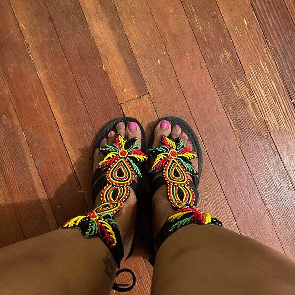 ON SALE! African Gladiator Sandal/rasta Sandals/sandals for Women ...
