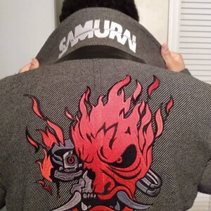 Spine Back Patch Patch Bone Large Patch Embroidered Patch | Etsy