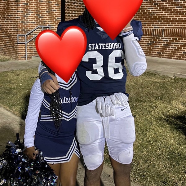 Navy Cheer Uniform, Customized Cheerleading Uniform, Girls Cheer ...