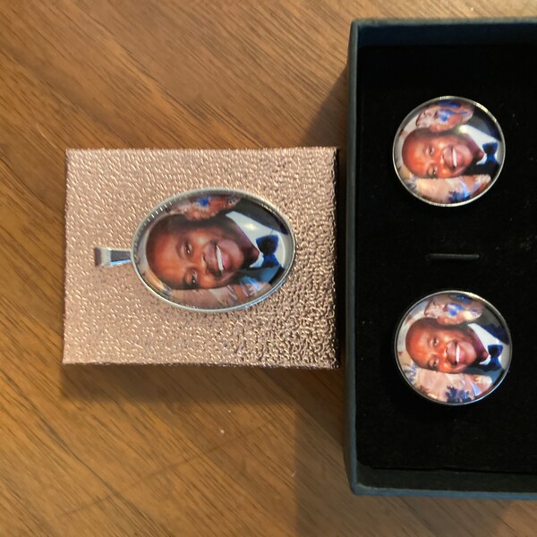 Custom Lapel Photo Pin, Wedding Boutonniere Pin, Personalized Memorial ...