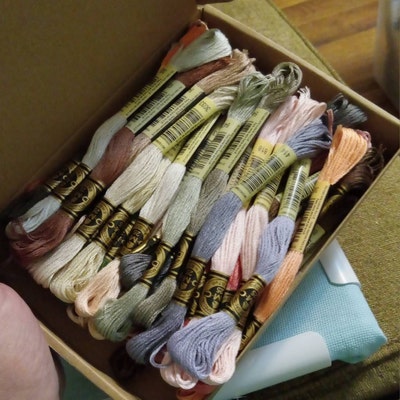 DMC NEW COLORS Embroidery Floss 1 to 35, Embroidery Threads, Dmc Floss ...