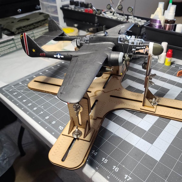 Model Airplane Assembly Jig / Stand - 1/72, 1/48, 1/32 - Etsy