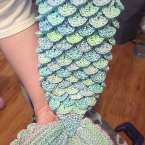 Mermaid Tail Pattern Newborn PDF Intermediate - Expirienced Level ...