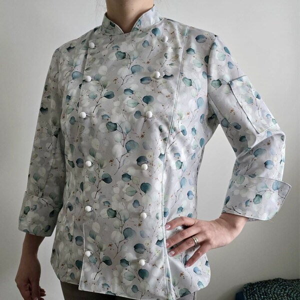 Chef Jacket Pattern for Kids, Sizes 3,4,5,6,7,8,9,10,11,12, Children's ...