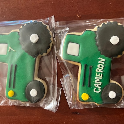 1 Dozen movie Night Popcorn Custom Cutout Cookies - Etsy