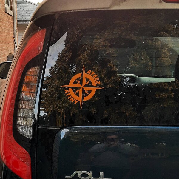 Ateez, Atiny, Ateez Decal, Atiny Decal, Ateez Car Decal, Kpop Decal ...