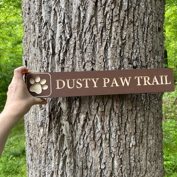 Custom Trail Sign - Etsy