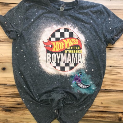 Hot Mess Boy Mama Racing Cars PNG DIGITAL DOWNLOAD for Sublimation or ...