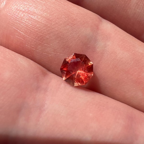 5.88ct 10.3mm White Clear Synthetic Rutile Loose Gemstone - Etsy