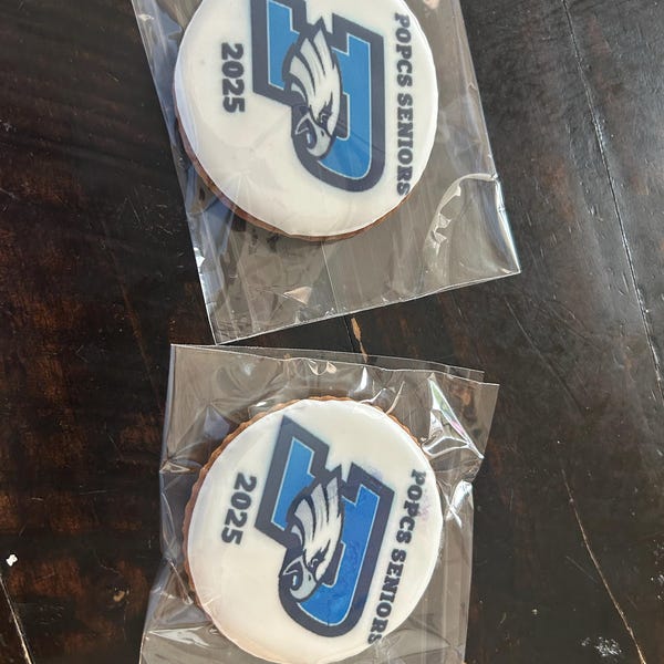 Birthday Cookies, Custom Honey Cookies 12 Pcs, Your Design Cookies ...