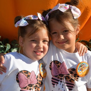 Pink Bow Leopard Minnie Mouse Matching Shirtanimal - Etsy