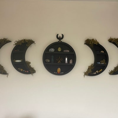 Coppermoon Original Moon Phase Shelves, Handmade, Moon Phase Shelf ...