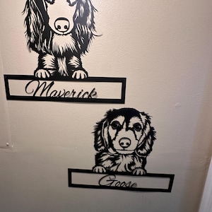 Beware Dog Sign You Are on Dog Mom's Property Cute Funny Dog Sign ...