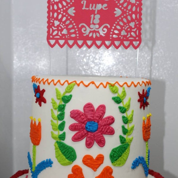 Mexican Fiesta Bunting Banner SVG Papel Picado Svg Cinco De Mayo Svg ...