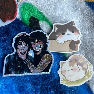 Jake and Johnnie Stickers - Etsy