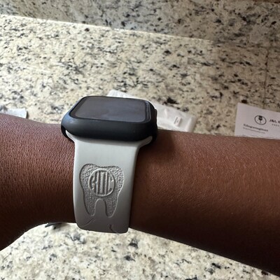 Bluey Apple Watch Band, Bluey Laser Engraved Watch Band, Personalized ...