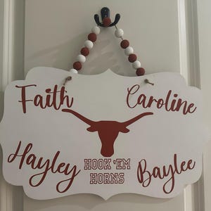 College Dorm Room Roommate Door Signcircle Shapecustomdorm ...