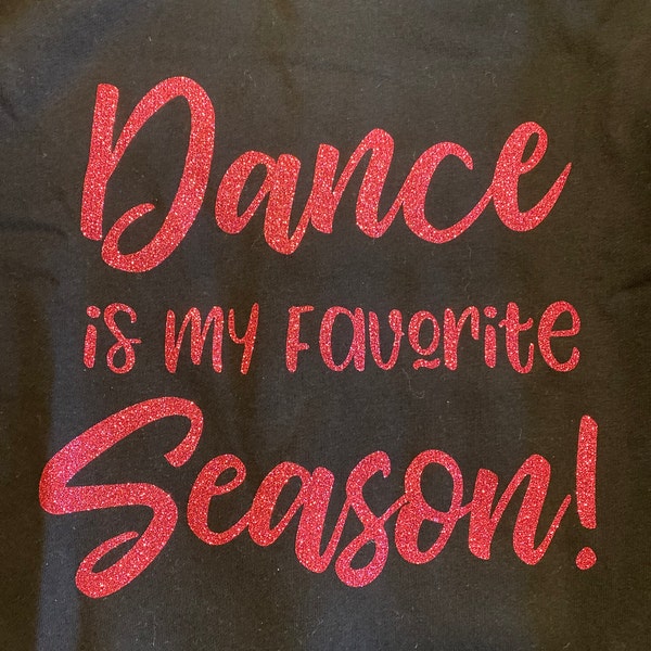 Girls Custom Dance Sweatshirt, Dance & Be Happy Girls Sweatshirt,girls ...