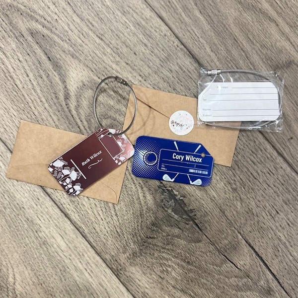 Custom Metal Luggage Tag,personalized Engraved Aluminum Luggage Tag ...