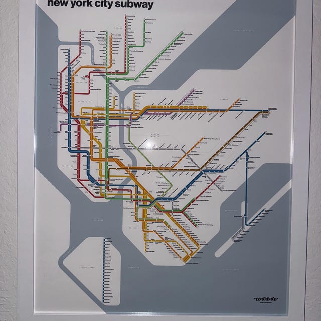 Large Print Nyc Subway Map
