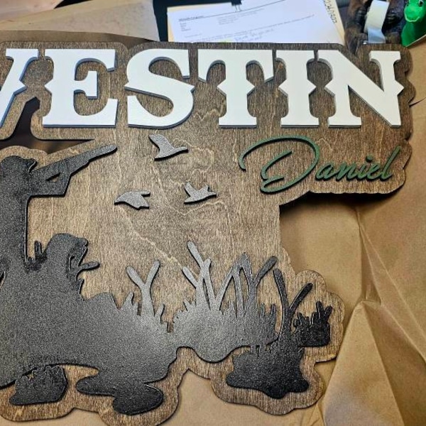 Duck Decor for Nursery Hunting Themed Nursery Wall Decoration Ducks ...