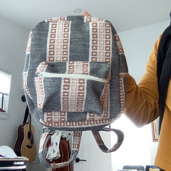 Mini Backpack Sewing Pattern, Cute Small Backpack, Unisex Backpack ...