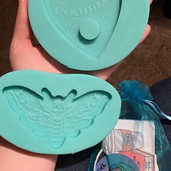 Ouija Planchette Food Safe Silicone Mold for Resin, Jesmonite, Clay ...