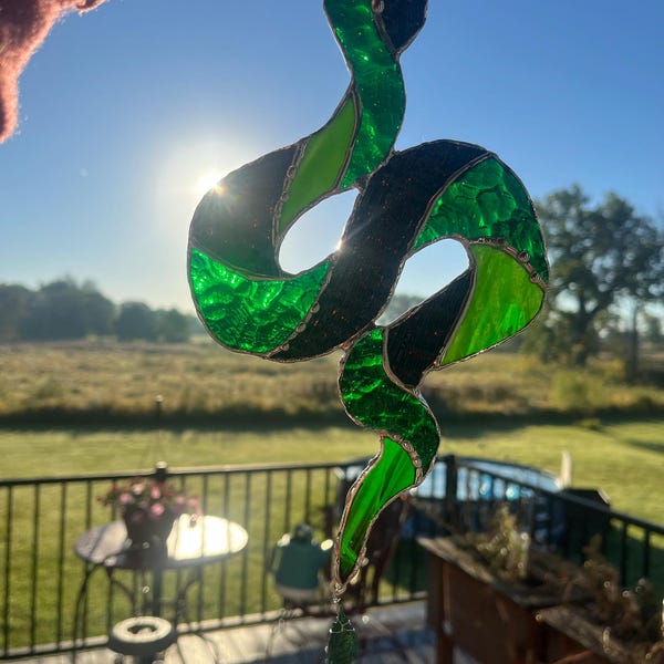 Twisting Snake Pattern for Stained Glass (hobby and Commercial) - Etsy