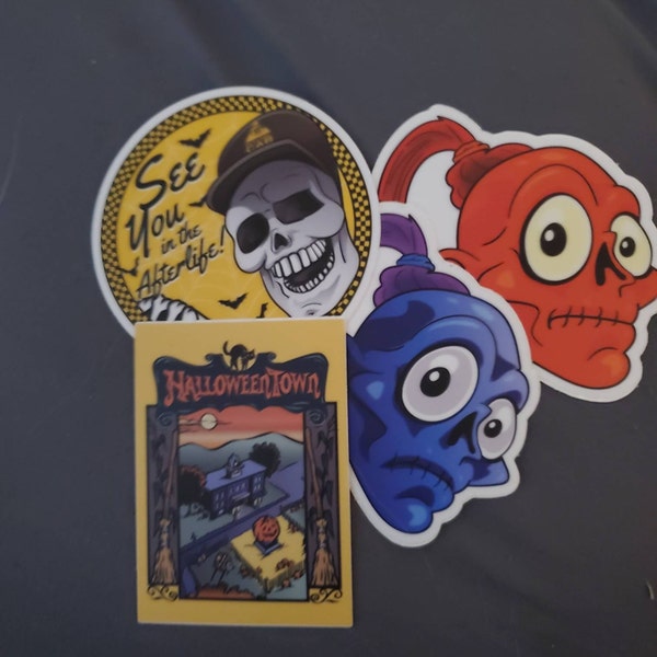 Halloweentown 3" Vinyl Matte Sticker Set - Etsy