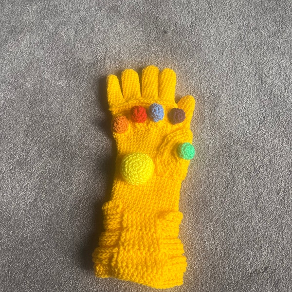 Infinity Gauntlet Crochet Pattern | the Avengers | Amigurumi Pattern ...