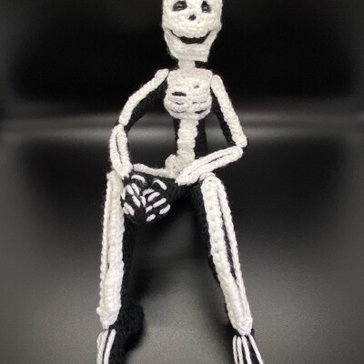 Autumn Pixies: Skeleton, Leaf & Mushroom Cap Crochet Amigurumi Pattern ...