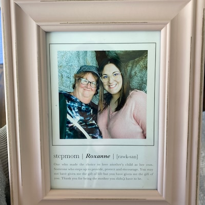 Personalized Stepmom Gift, Mothers Day Gift for Stepmom, Custom Step ...