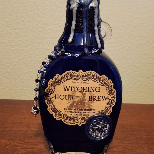 Witching Hour Brew | Decorative Color Changing Potion Bottle ...