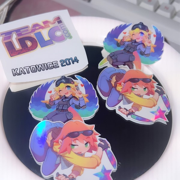 Kawaii CT Holo CSGO CS Counter Strike CS2 Sticker - Etsy