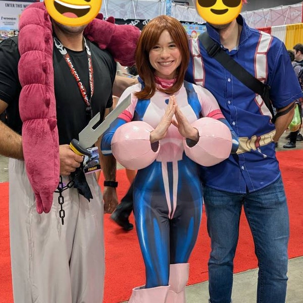 Ochako / Uravity Hero Boot EVA Foam Template: My Hero Academia Cosplay ...