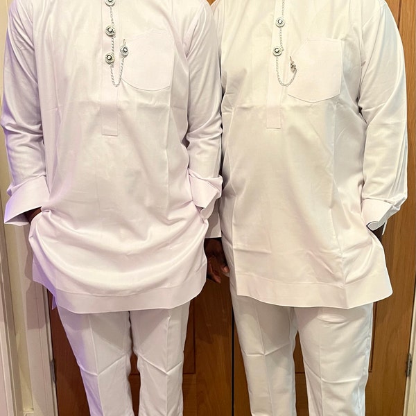 Black Agbada, Agbada in the UK, African Wedding Suit, Traditional ...
