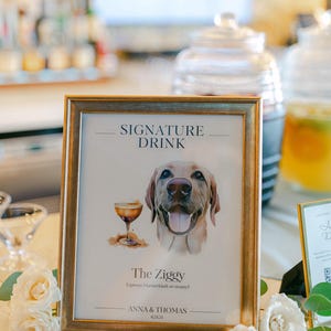 Custom Pet Seating Chart, Dog Seating Chart Sign, Custom Seating Chart ...