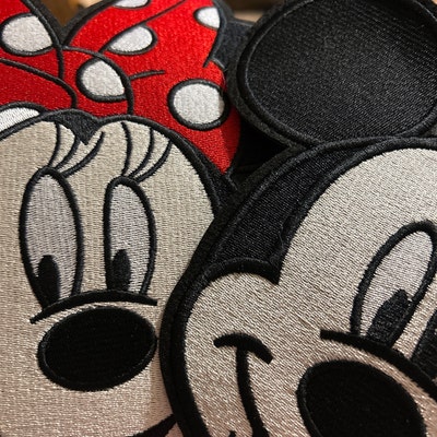 Iron on Disney Halloween Iron on Mickey Ghost Patch Minnie Mouse Ghost ...