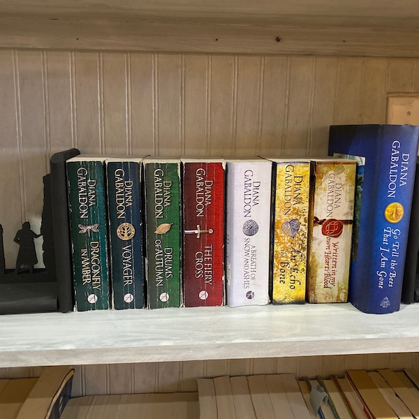 Outlander Bookends/outlander Gift/scotland/book Shelf/craigh Na Dun ...