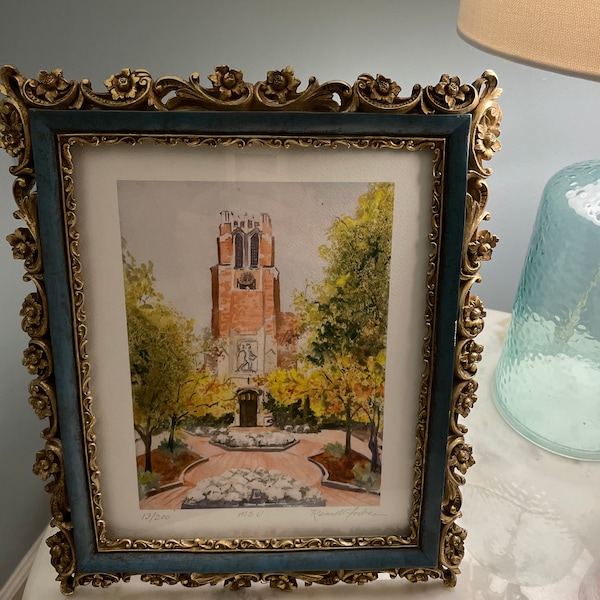 UT Ayres Hall Original Watercolor, Knoxville TN, University of ...