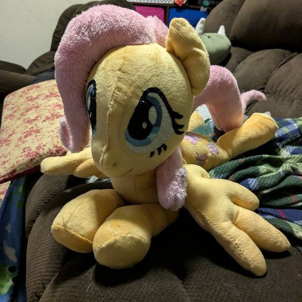 Pony Mare Laying Reclining Plushie Sewing Pattern 05 Minky Stuffed ...